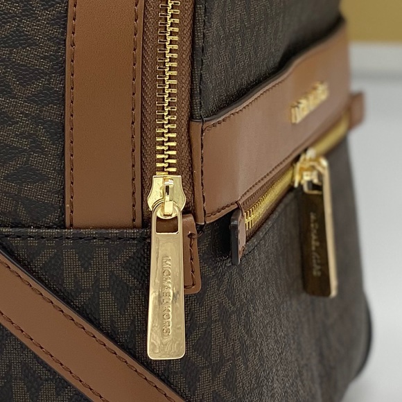 Michael Kors | Bags | Michael Kors Kenly Medium Backpack Brown | Poshmark
